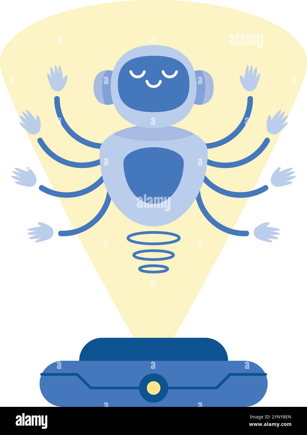 artificial intelligence chat assistant bot Stock Vector Image & Art - Alamy