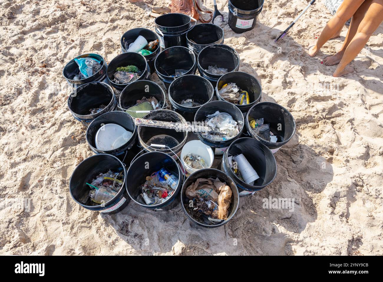 Trash buckets hi-res stock photography and images - Alamy