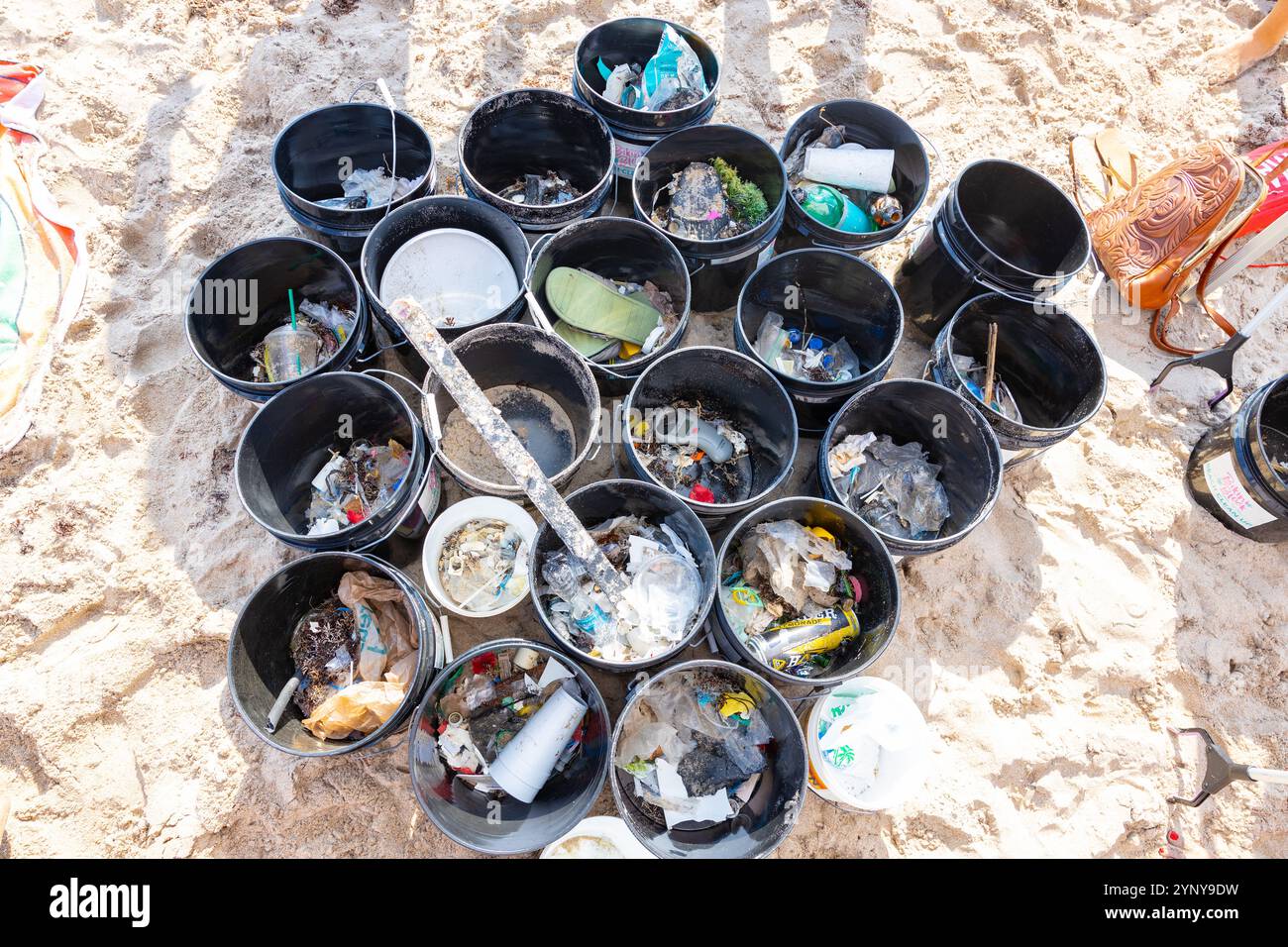 Trash buckets hi-res stock photography and images - Alamy