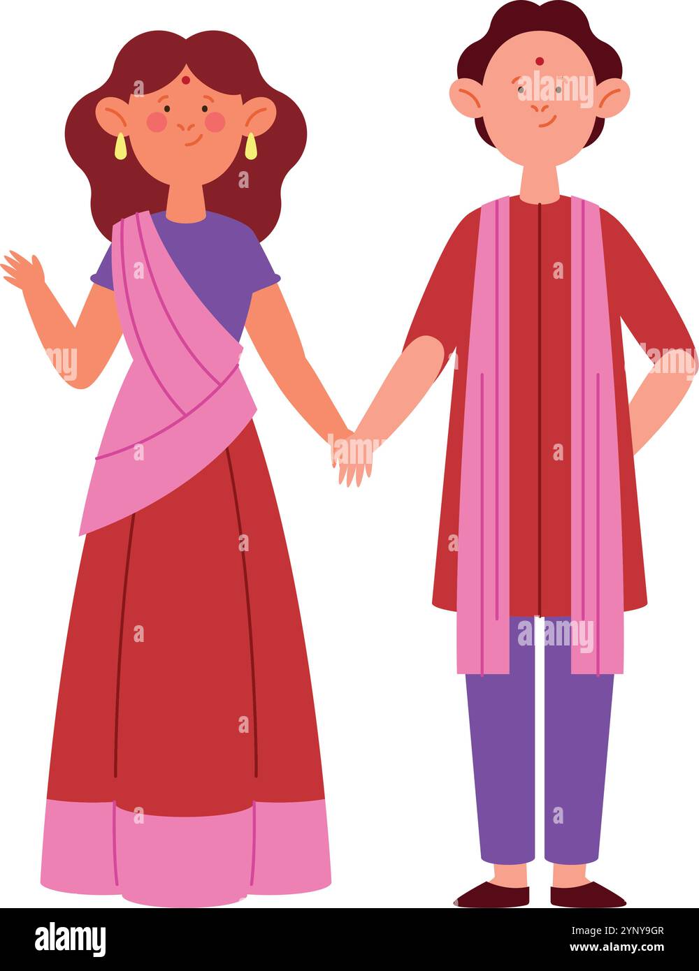 Traditional sherwani Stock Vector Images - Alamy