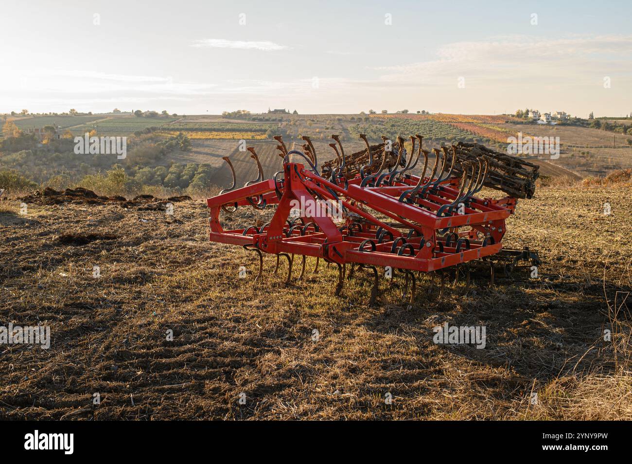agricultural technic and farming equipment Stock Photo - Alamy