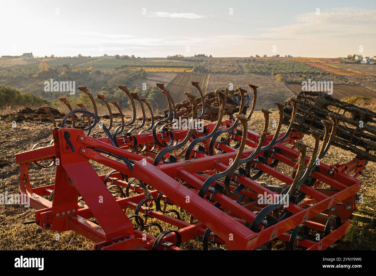 agricultural technic and farming equipment Stock Photo - Alamy