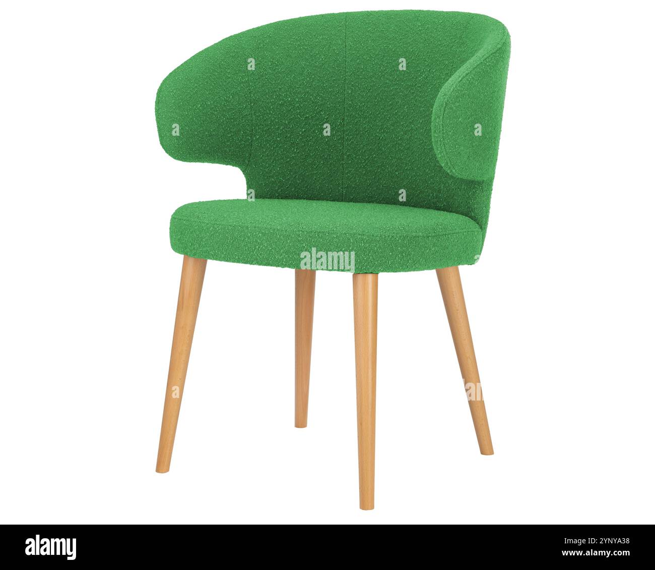 Stylish interior modern green Cut Out Stock Images & Pictures - Alamy