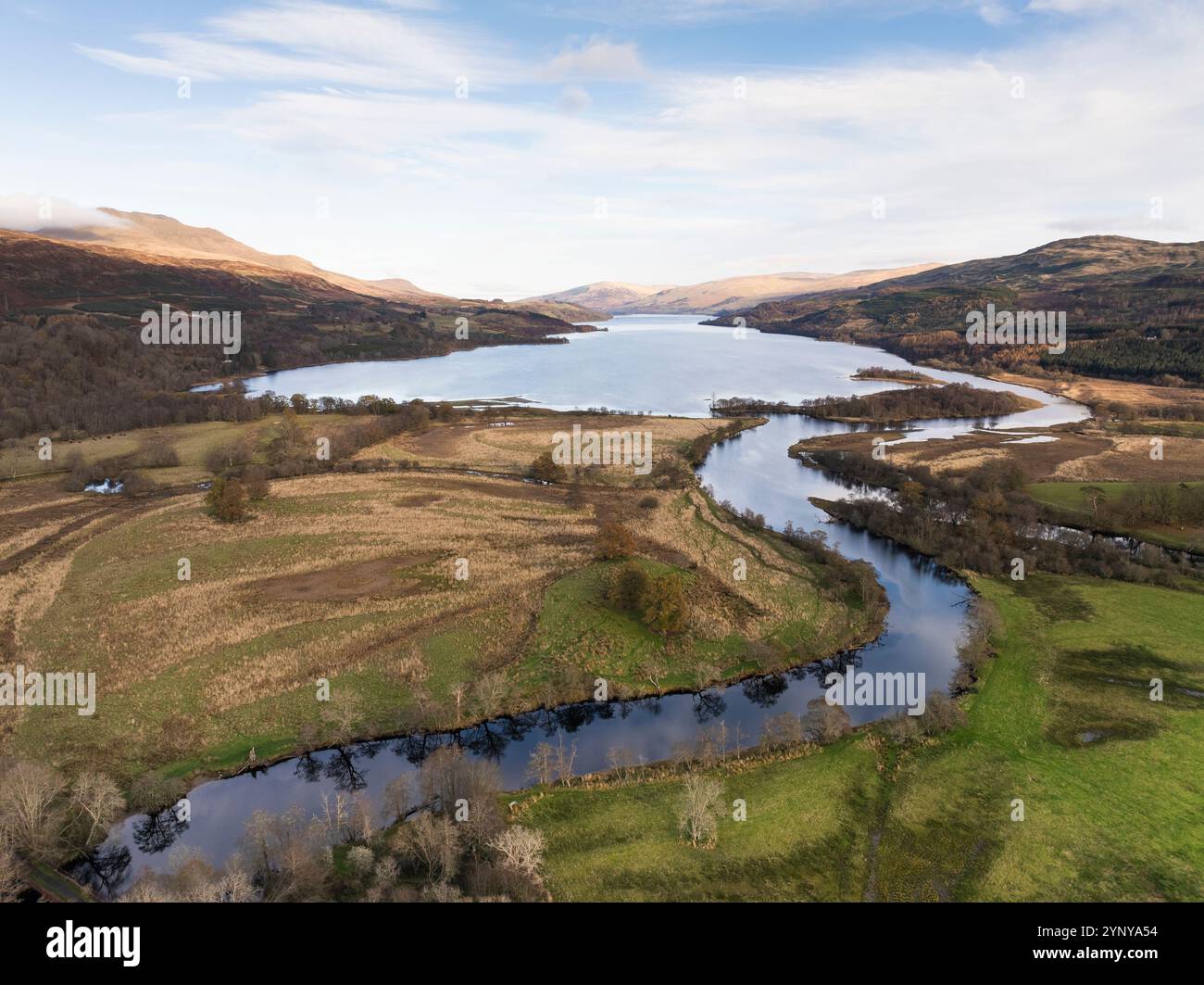 Loch tay aerial view hi-res stock photography and images - Alamy