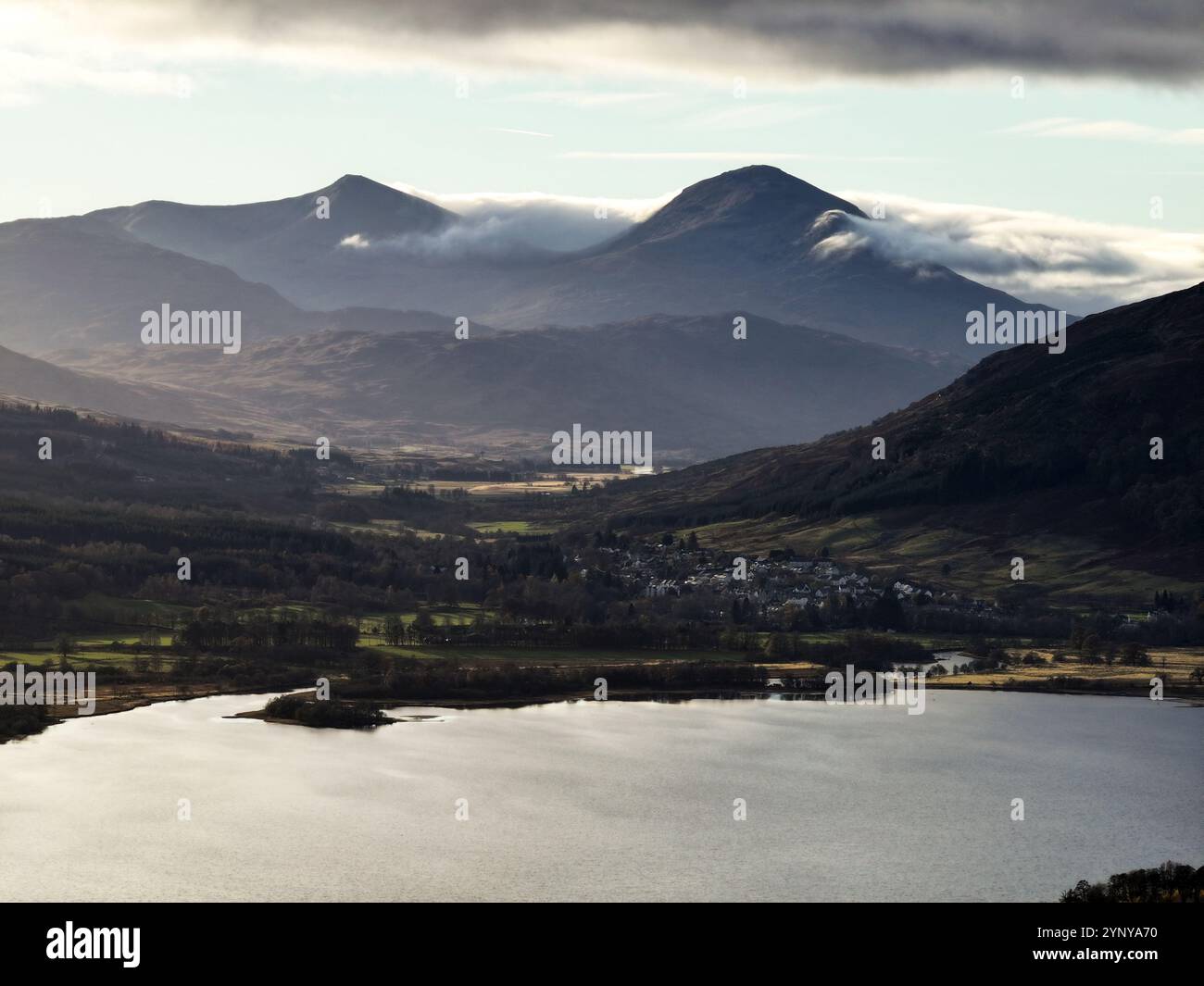 Aerial view of killin hi-res stock photography and images - Alamy