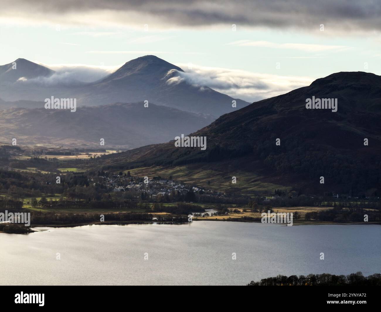 Aerial view of killin hi-res stock photography and images - Alamy