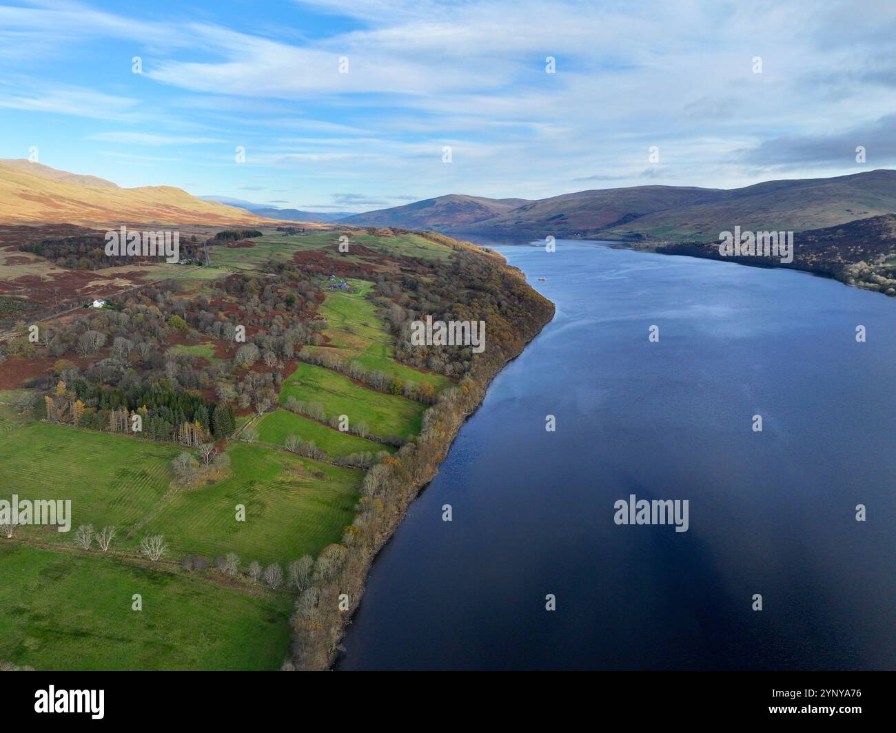Loch tay aerial hi-res stock photography and images - Alamy