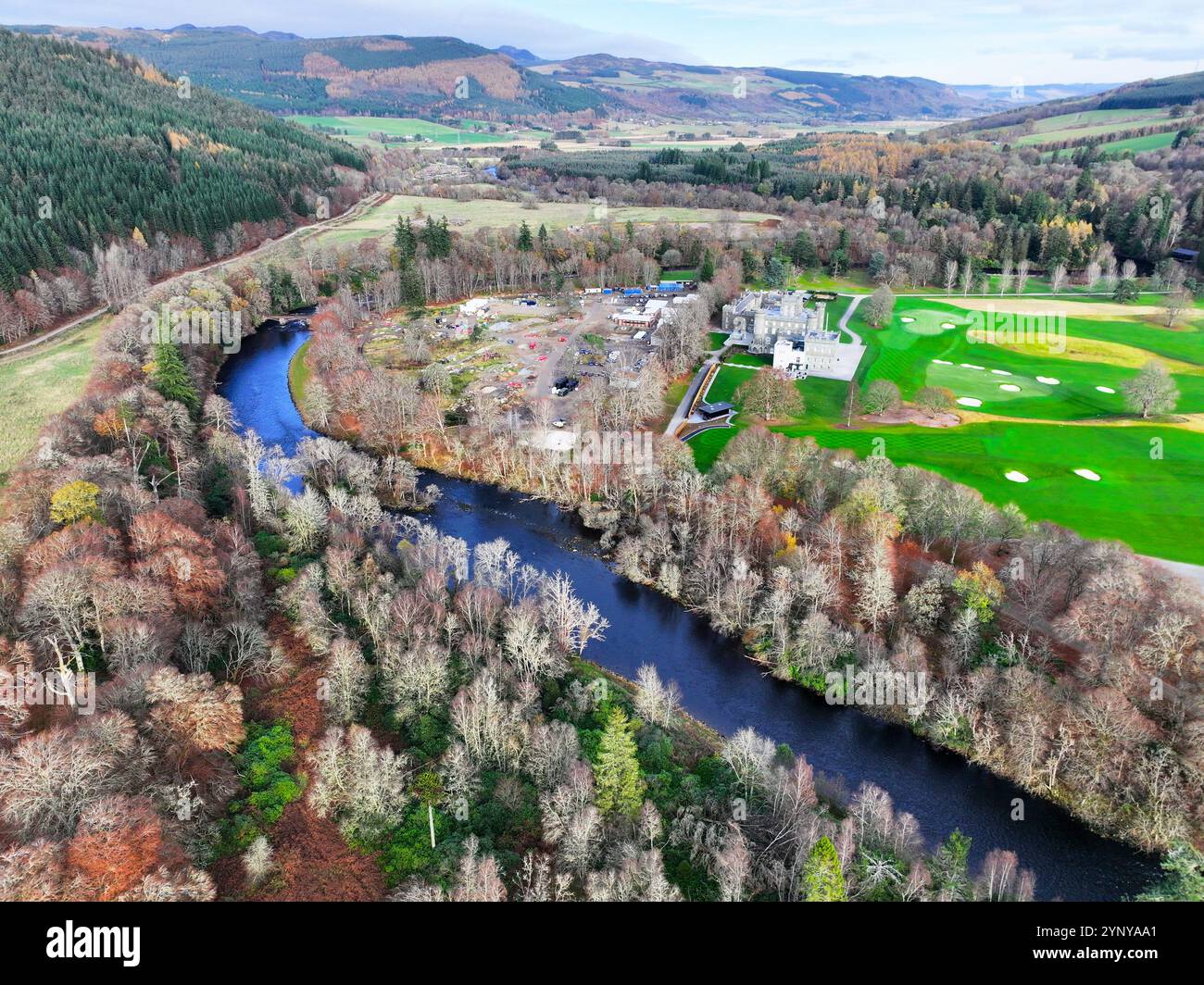 Taymouth castle hi-res stock photography and images - Alamy