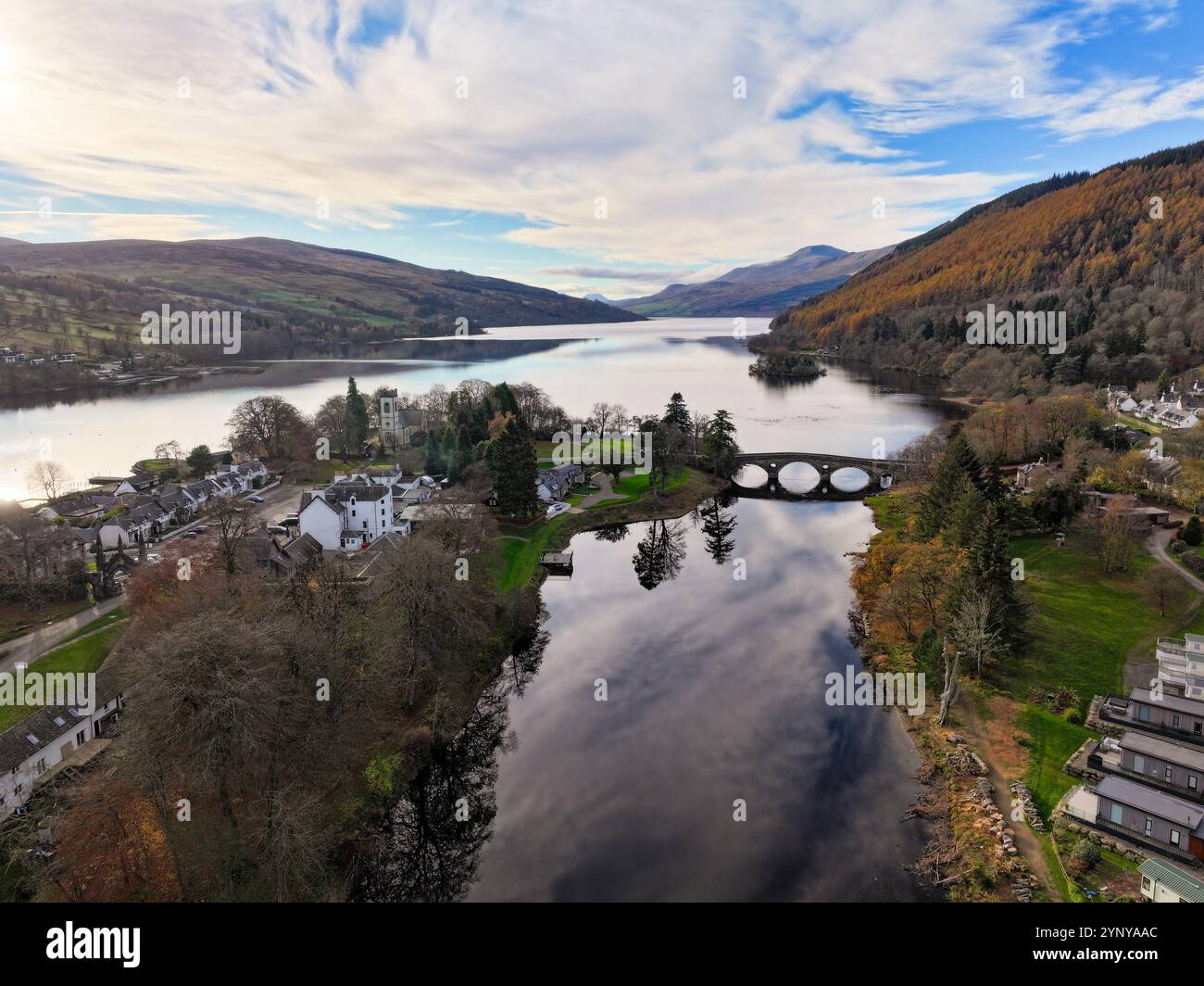 Loch tay aerial hi-res stock photography and images - Alamy