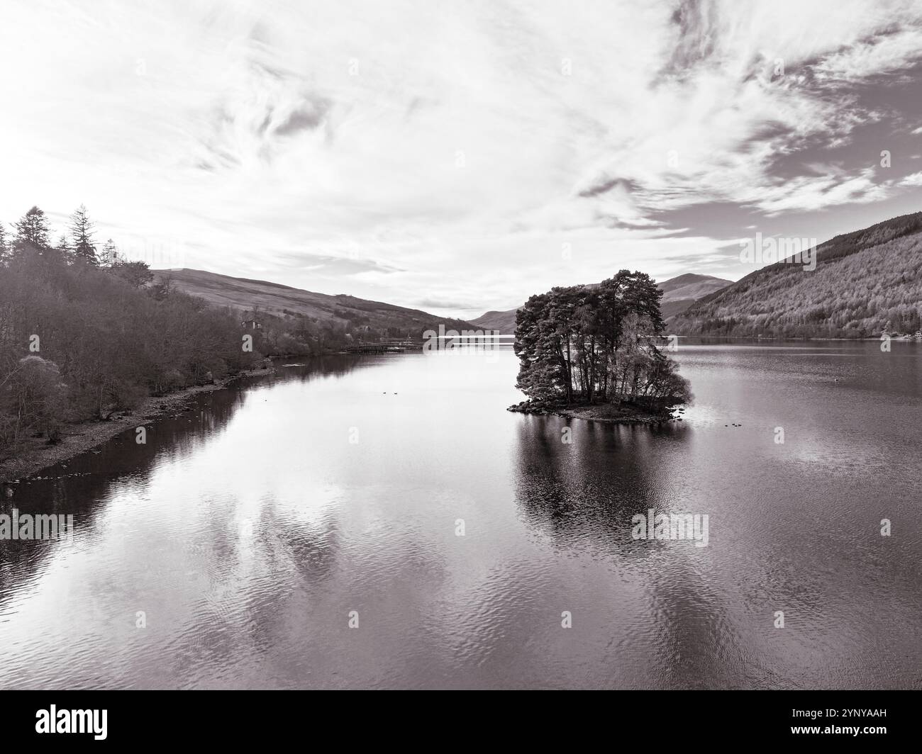 Loch tay aerial hi-res stock photography and images - Alamy