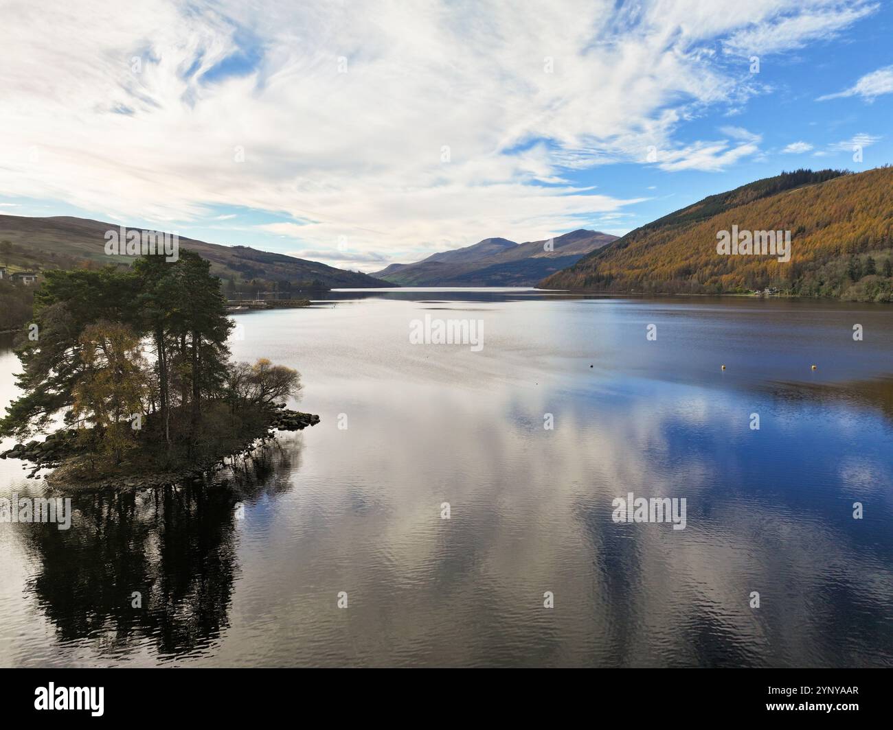 Loch tay aerial hi-res stock photography and images - Alamy