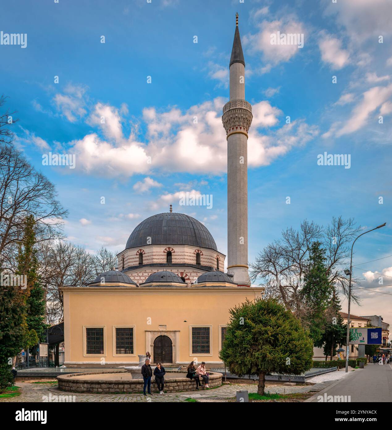 The Ishak Çelebi Mosque, the largest of the Bitola, situated along the ...