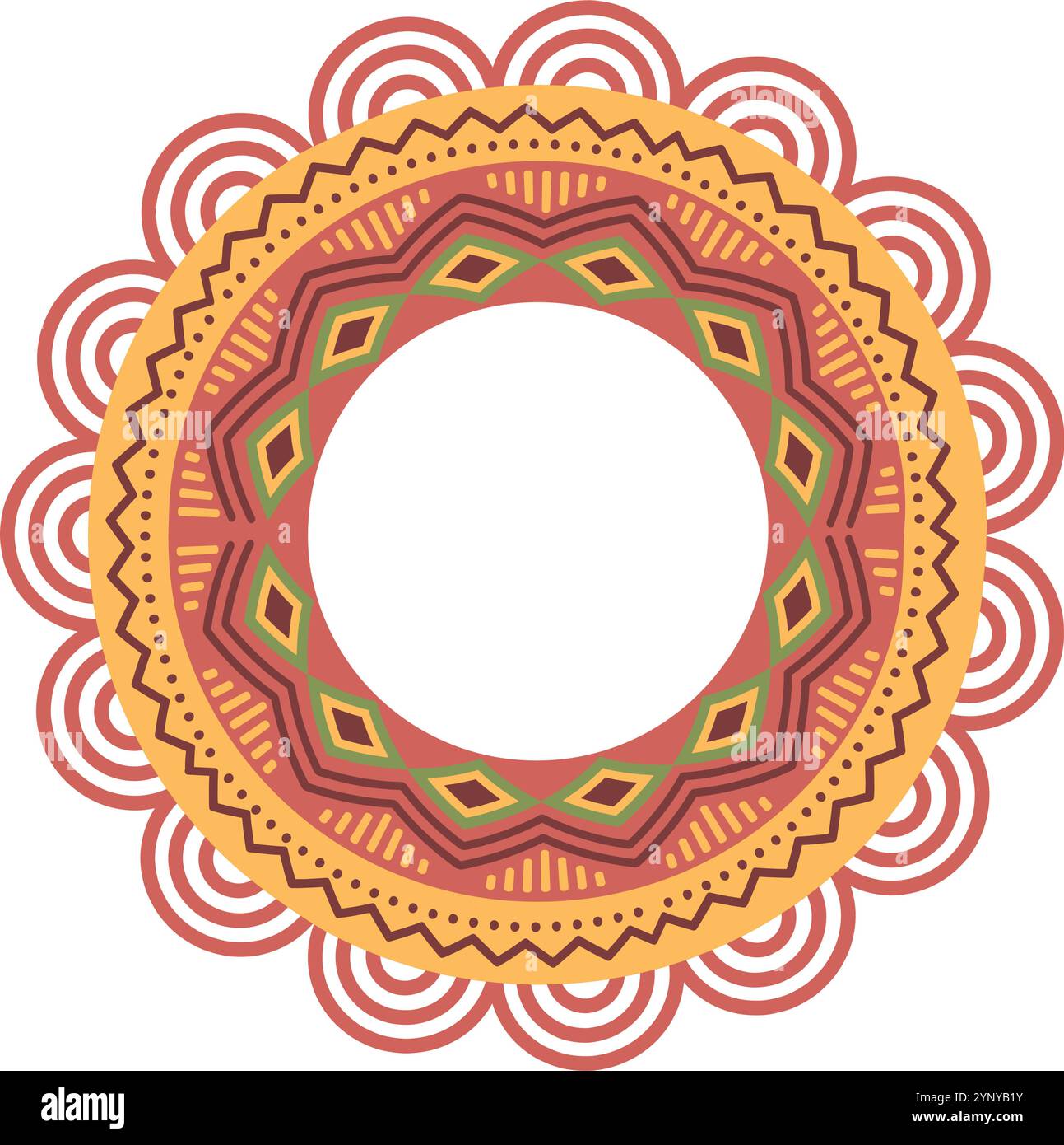 mandala art african culture Stock Vector Image & Art - Alamy