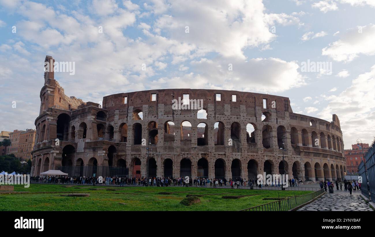 Flavian amphitheatre in rome hi-res stock photography and images - Alamy