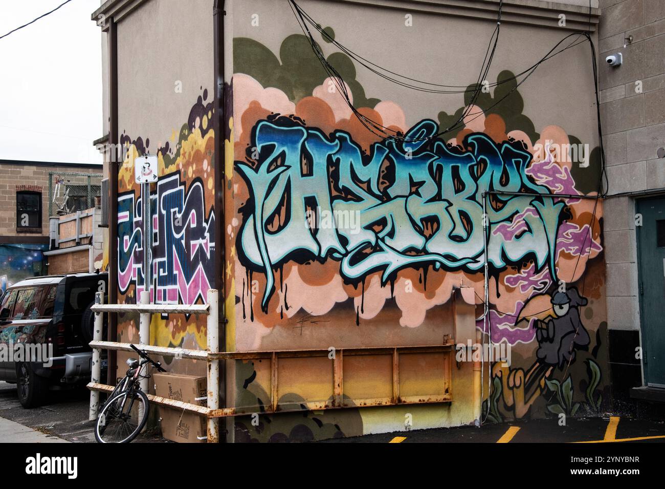 Jiu-Jitsu mural on Alex Faulkner Lane in Etobicoke, Toronto, Ontario ...