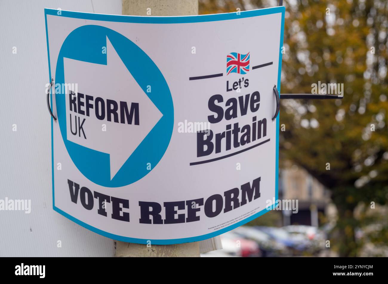 Reform UK political poster Stock Photo - Alamy