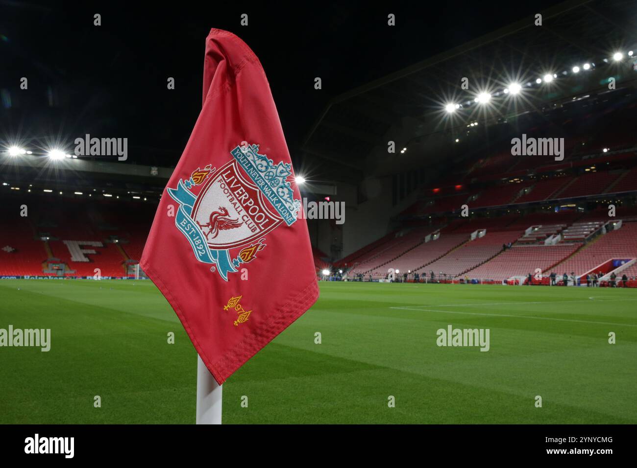Real madrid liverpool crest hi-res stock photography and images - Alamy