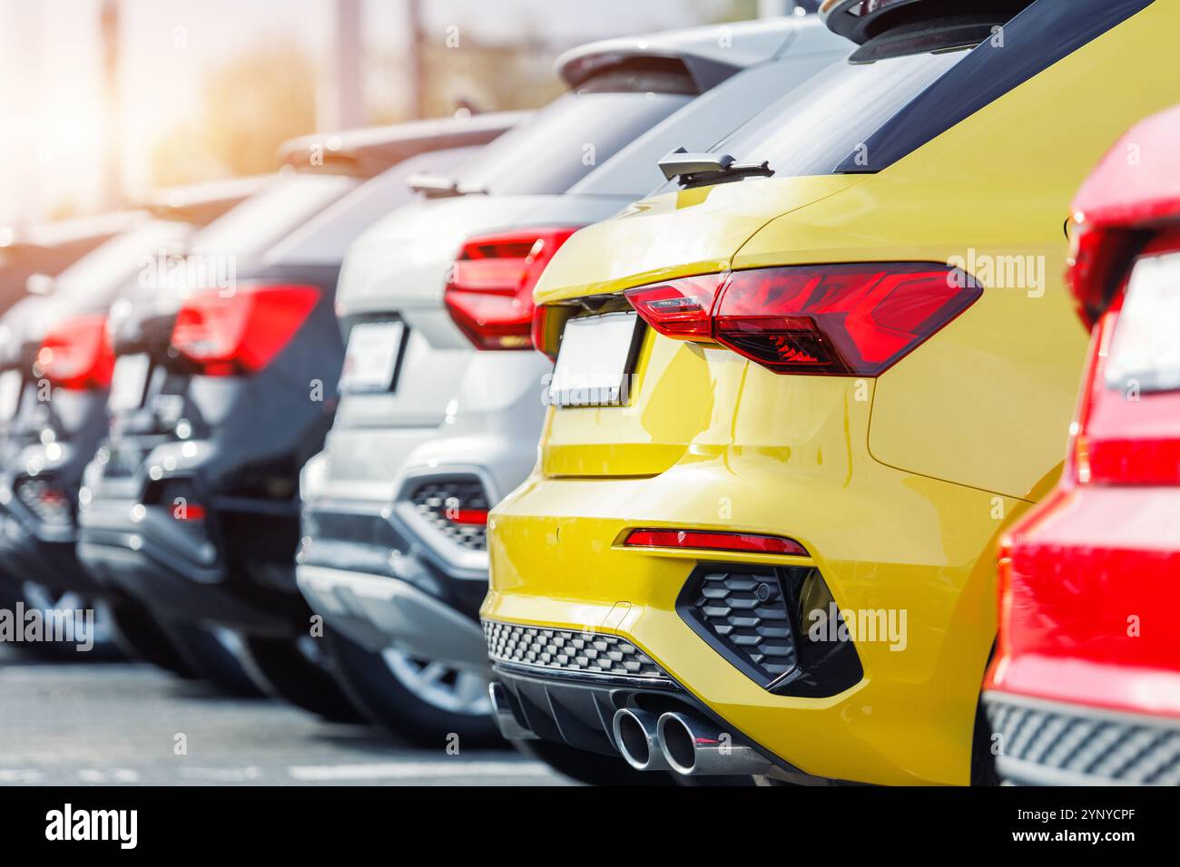 Hybrid car fleet uk hi-res stock photography and images - Alamy