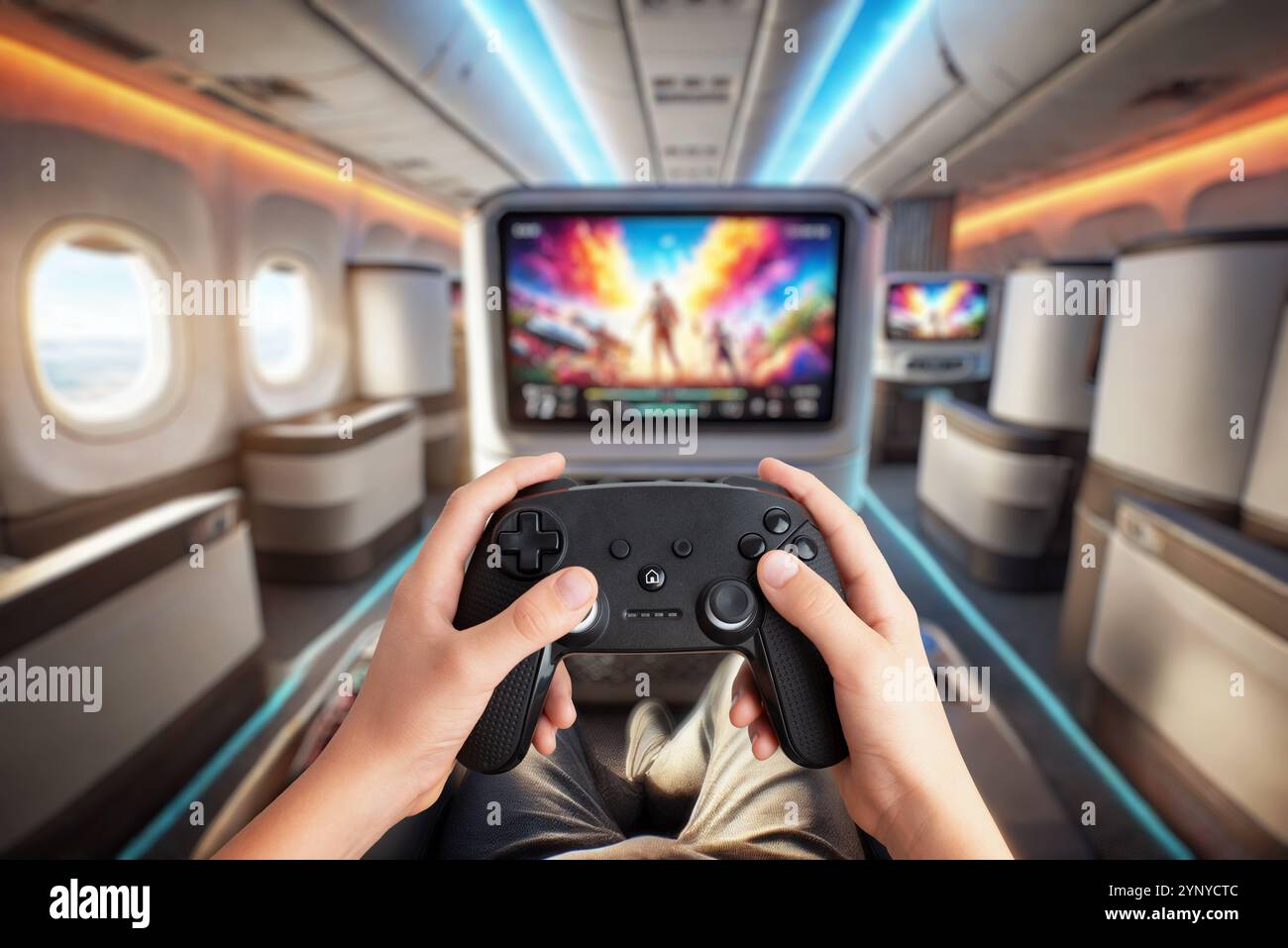 Front seatback hi-res stock photography and images - Alamy