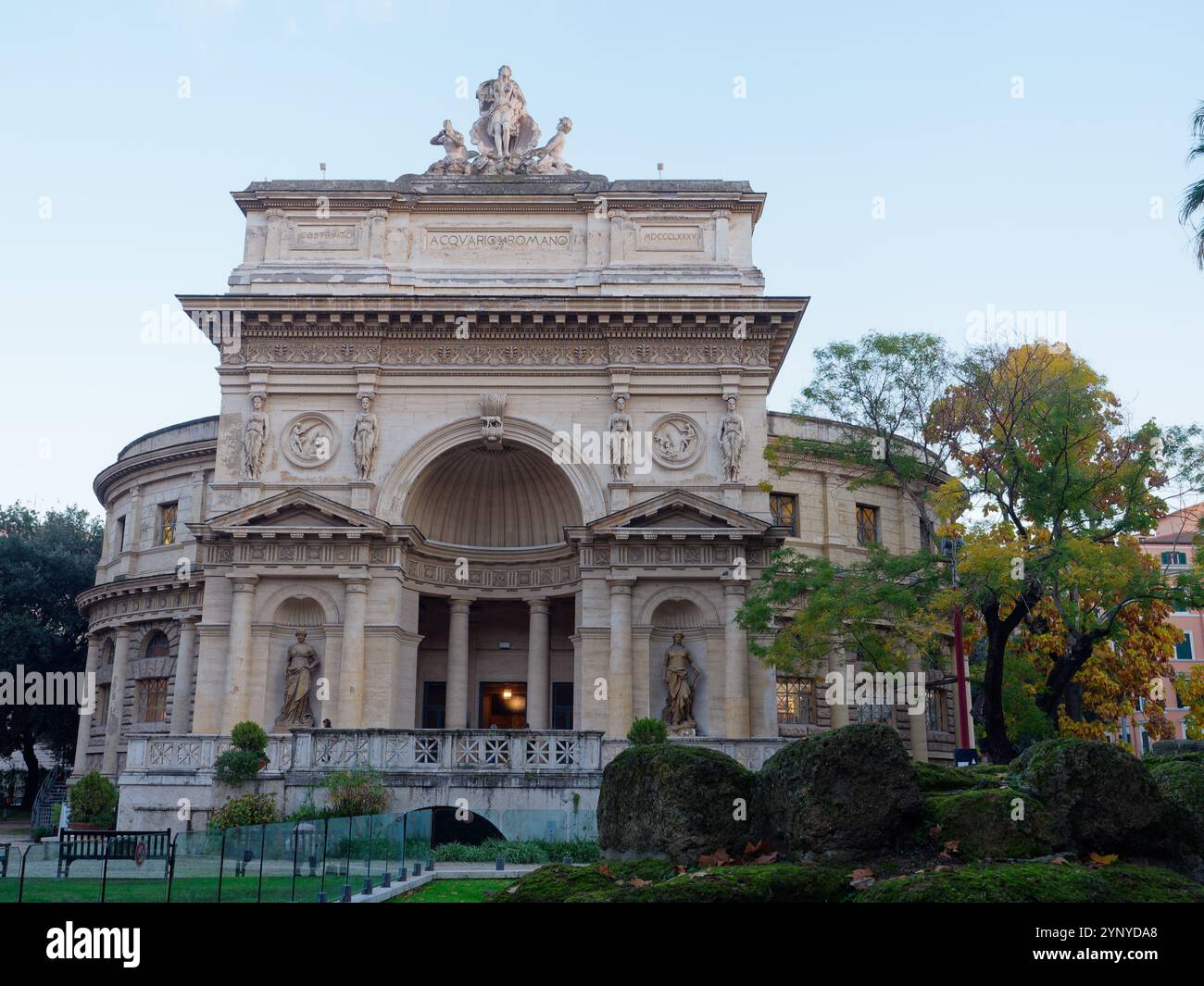 Roman Aquarium (Acquario Romano) now Casa dell'Architettura, a museum ...