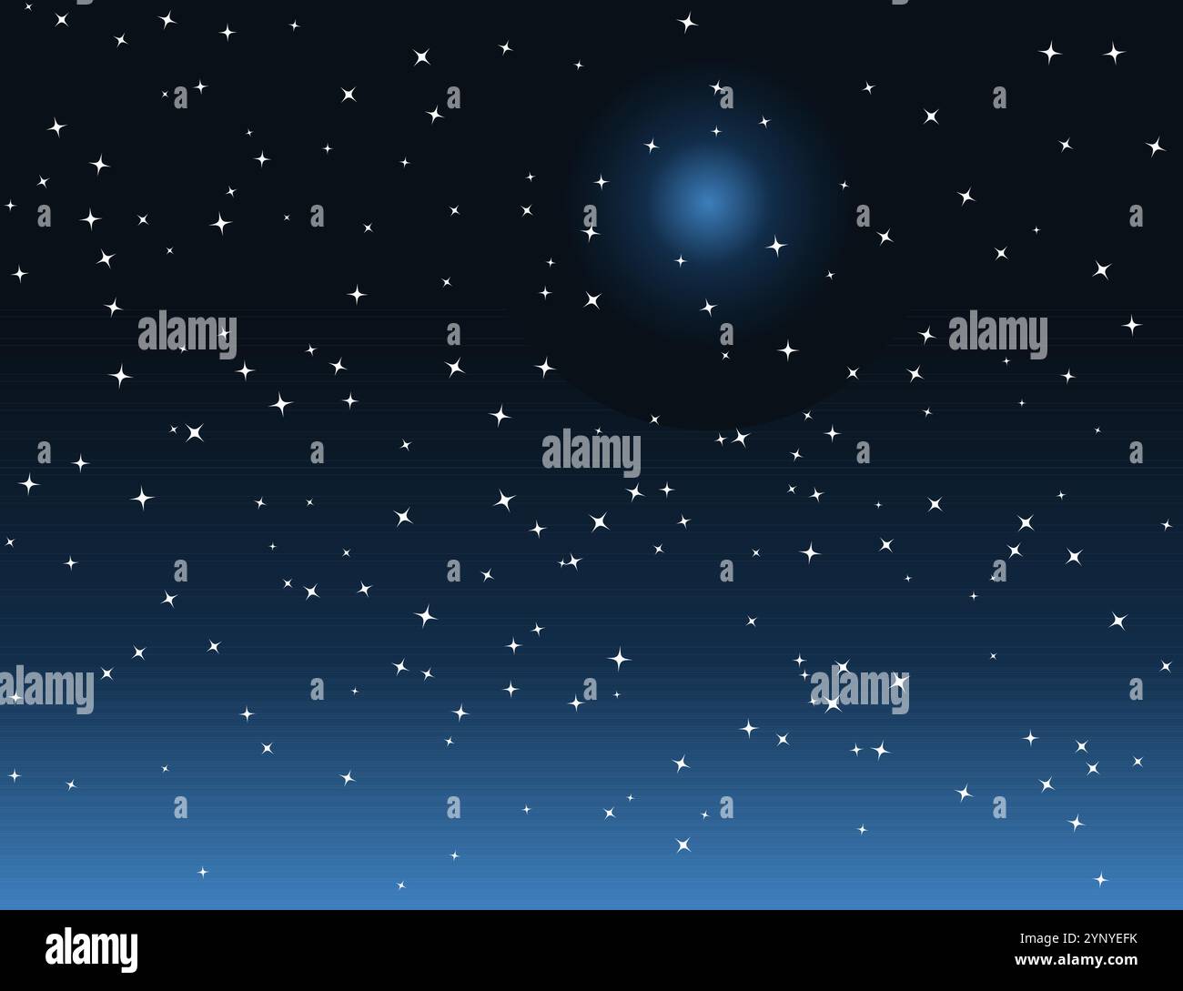 Night sky. Background. Vector illustration Stock Vector Image & Art - Alamy