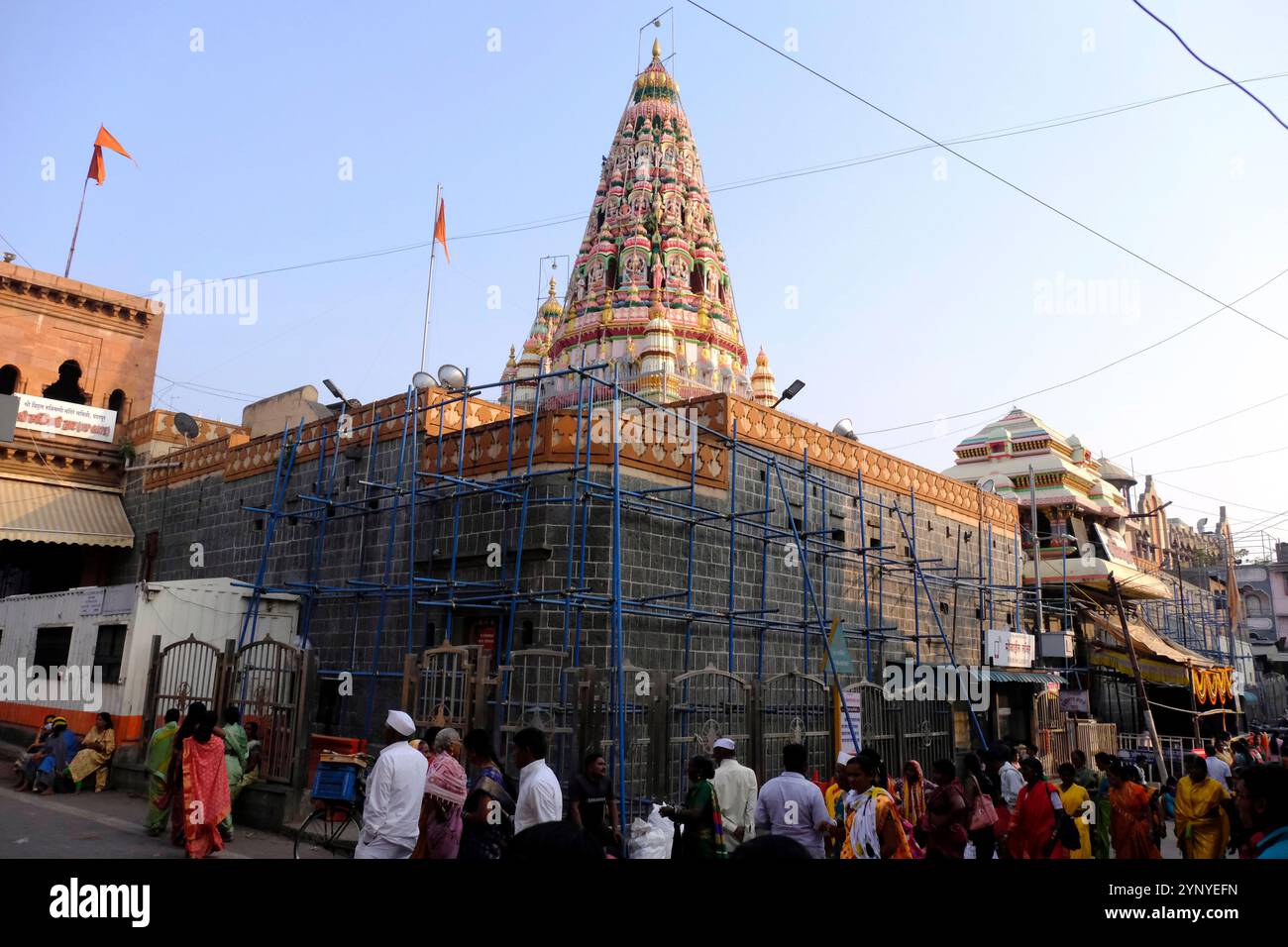 Pandharpur, India 22 November 2024, Vitthal Temple at Pandharpur ...