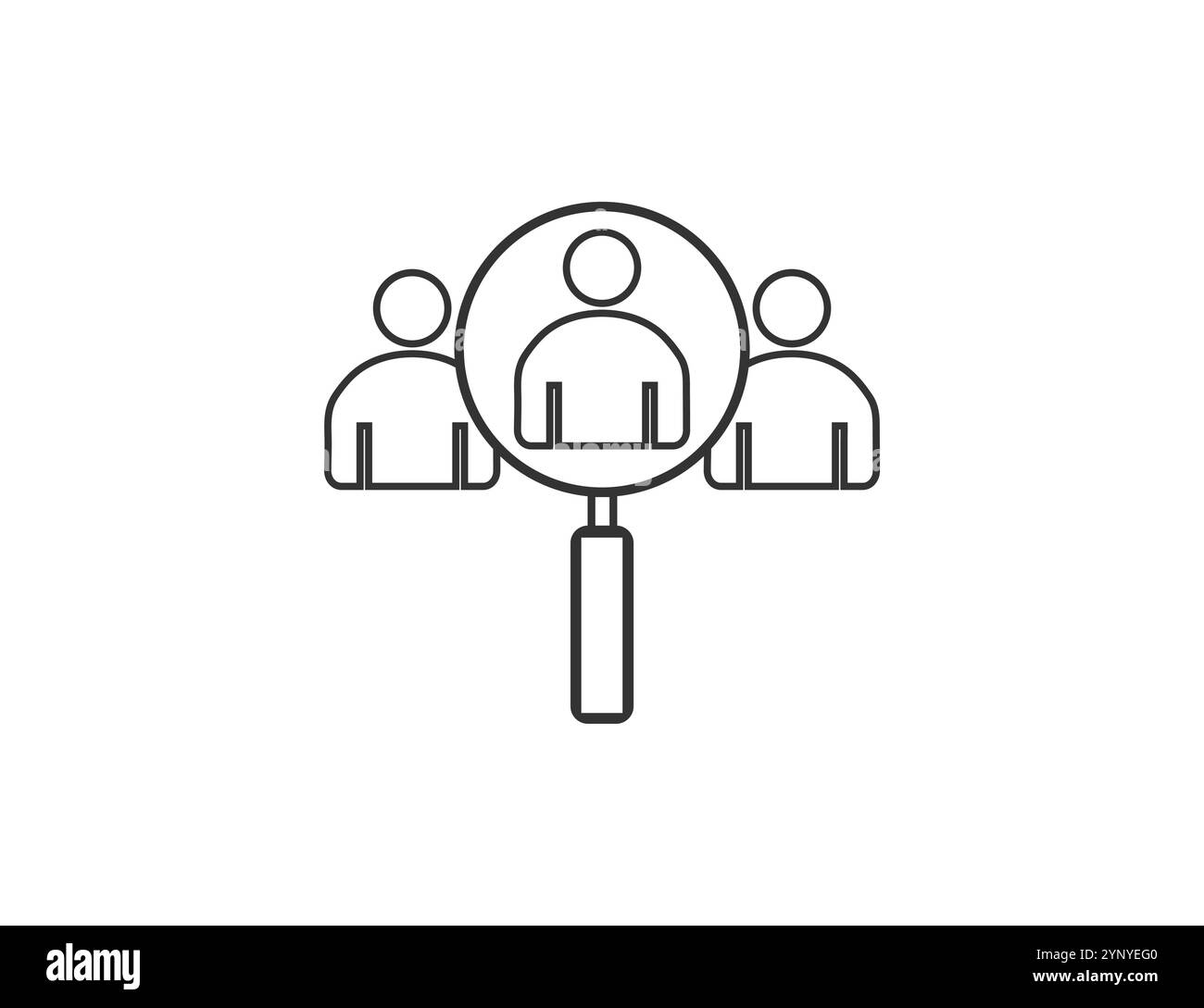 Know your customer icon. Vector illustration Stock Vector Image & Art ...