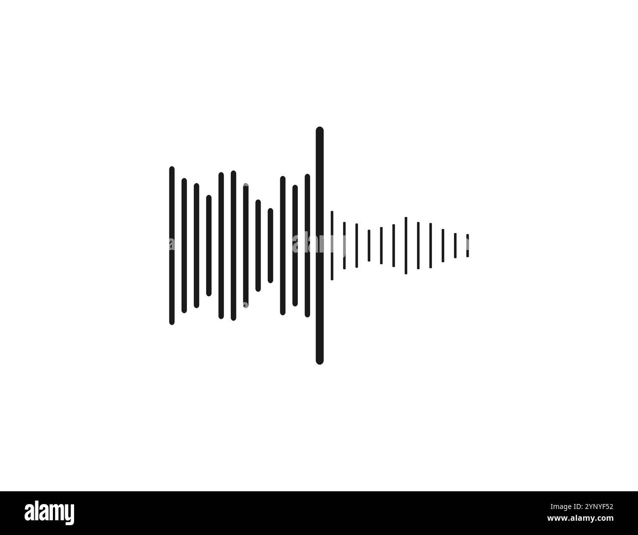 Audio, noise reduction, normalization icon. Vector illustration Stock Vector Image & Art - Alamy