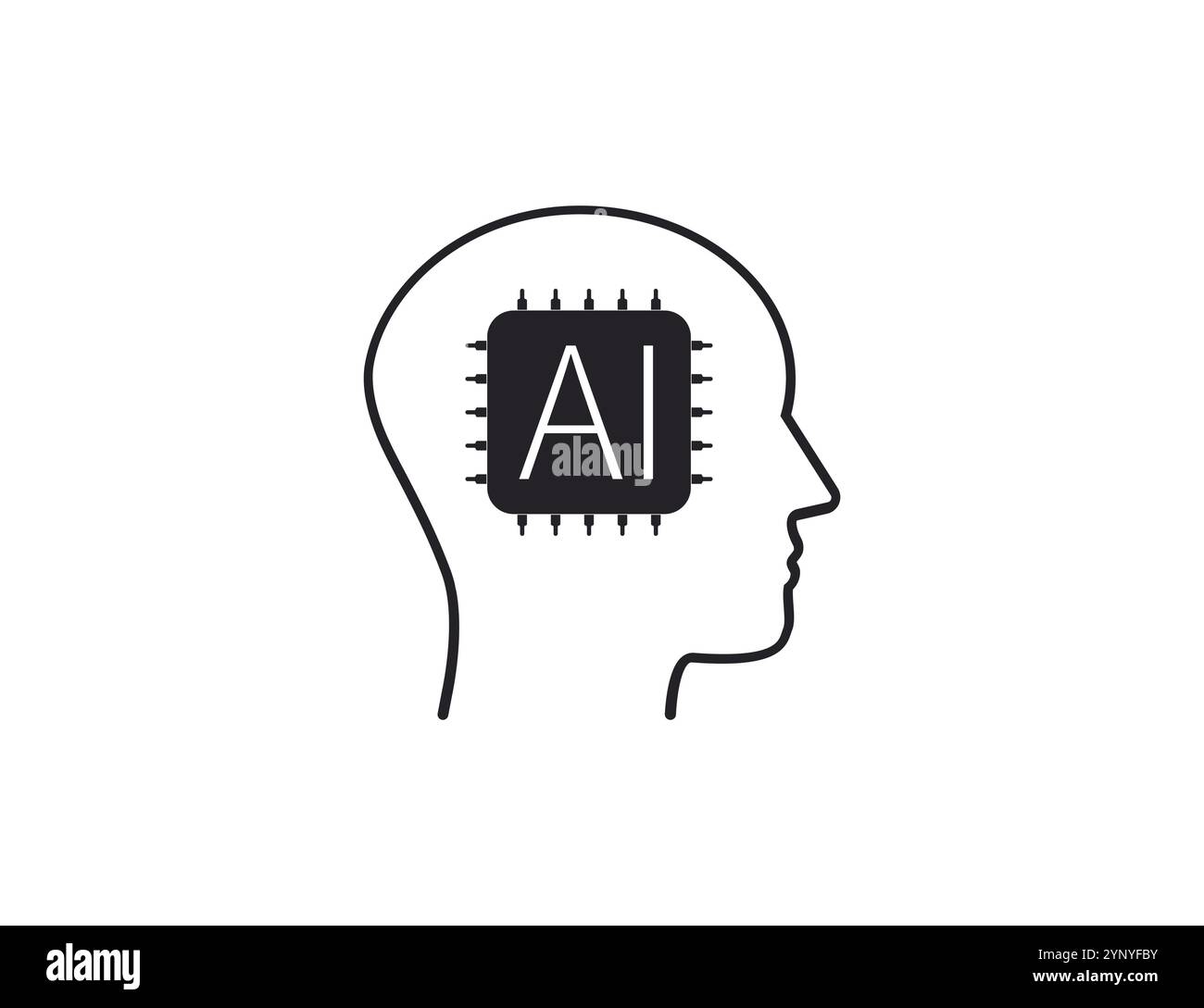 Auto artificial intelligence Stock Vector Images - Alamy