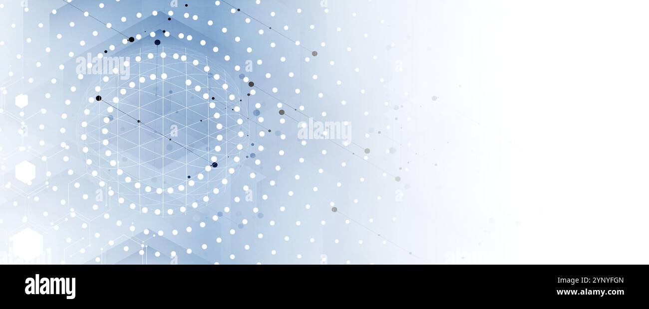 Abstract technology background with plexus effect. Vector art Stock Vector Image & Art - Alamy