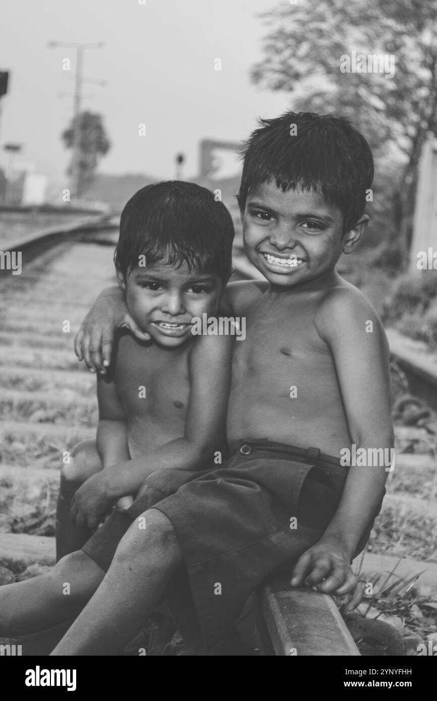 Street children .Children living on the street in Bangladesh face ...