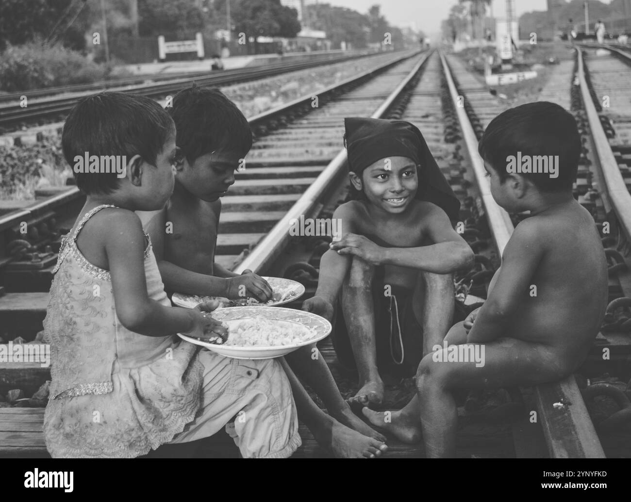 Street children .Children living on the street in Bangladesh face ...