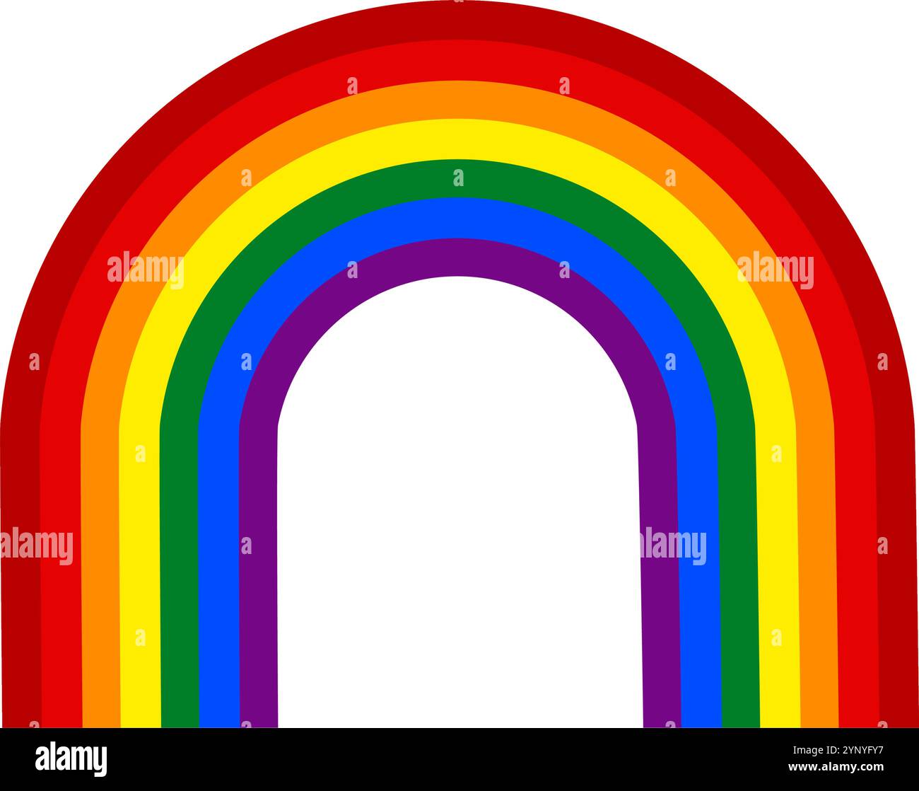 rainbow -vector illustration Stock Vector Image & Art - Alamy