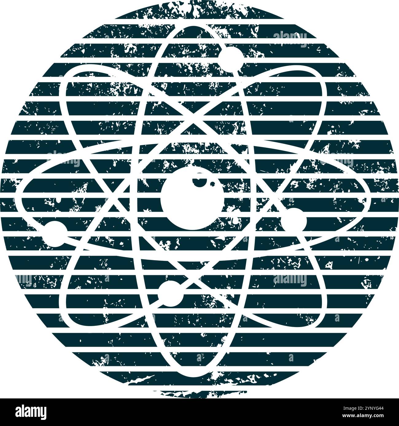 atom symbol on white background Stock Vector Image & Art - Alamy