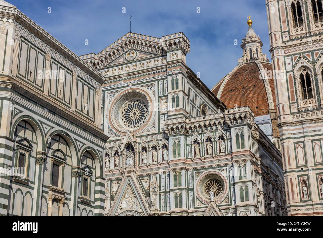 Florence city, Firenze architecture in Italy. Santa Maria del Fiore ...