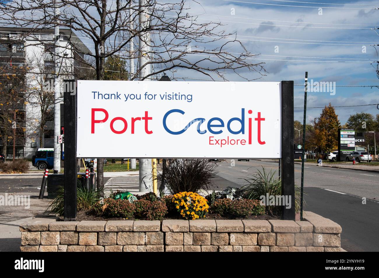 Port credit sign hi-res stock photography and images - Alamy
