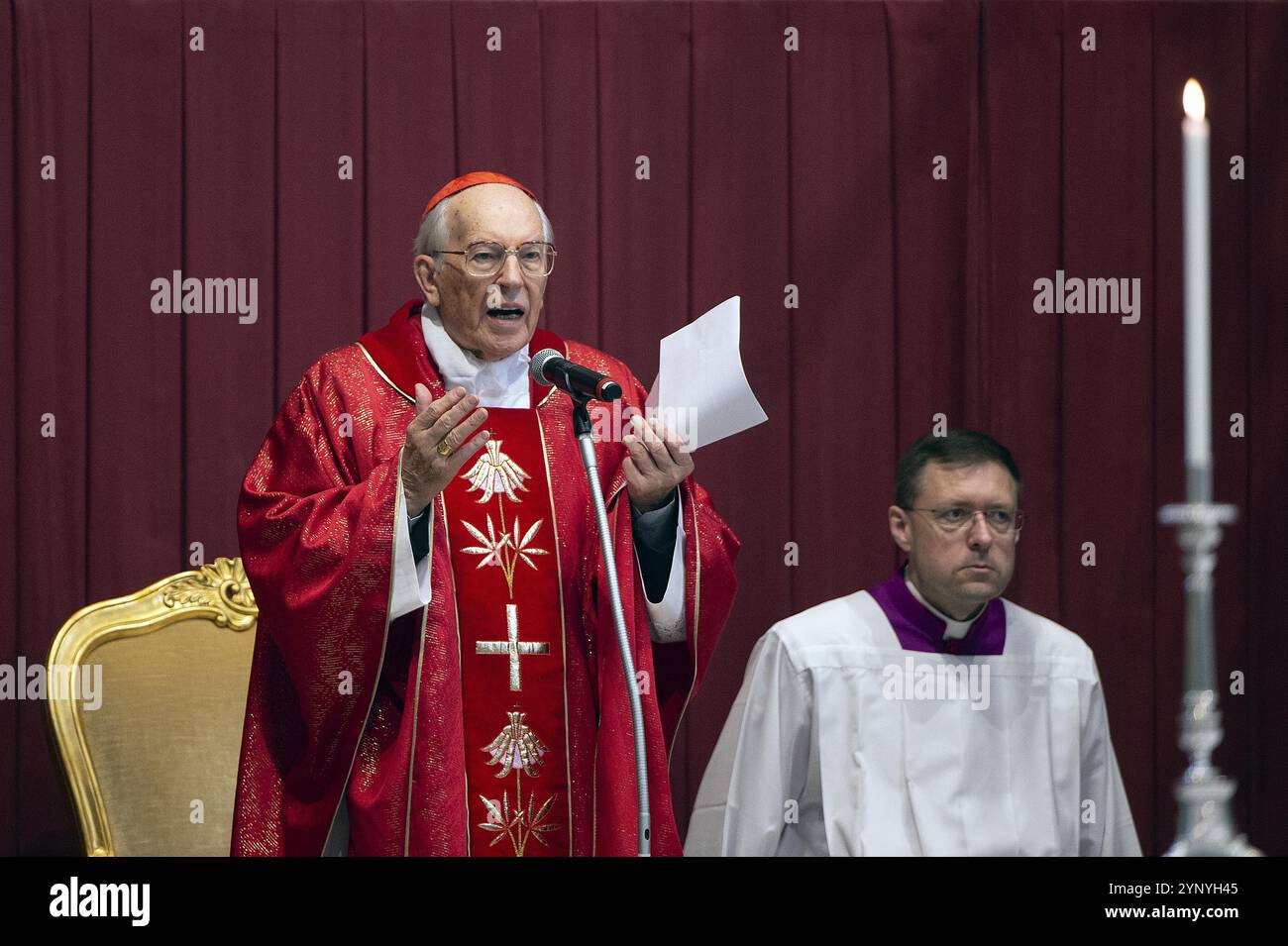 **NO LIBRI** Italy, Rome, Vatican, 2024/11/27 Cardinal Giovanni ...
