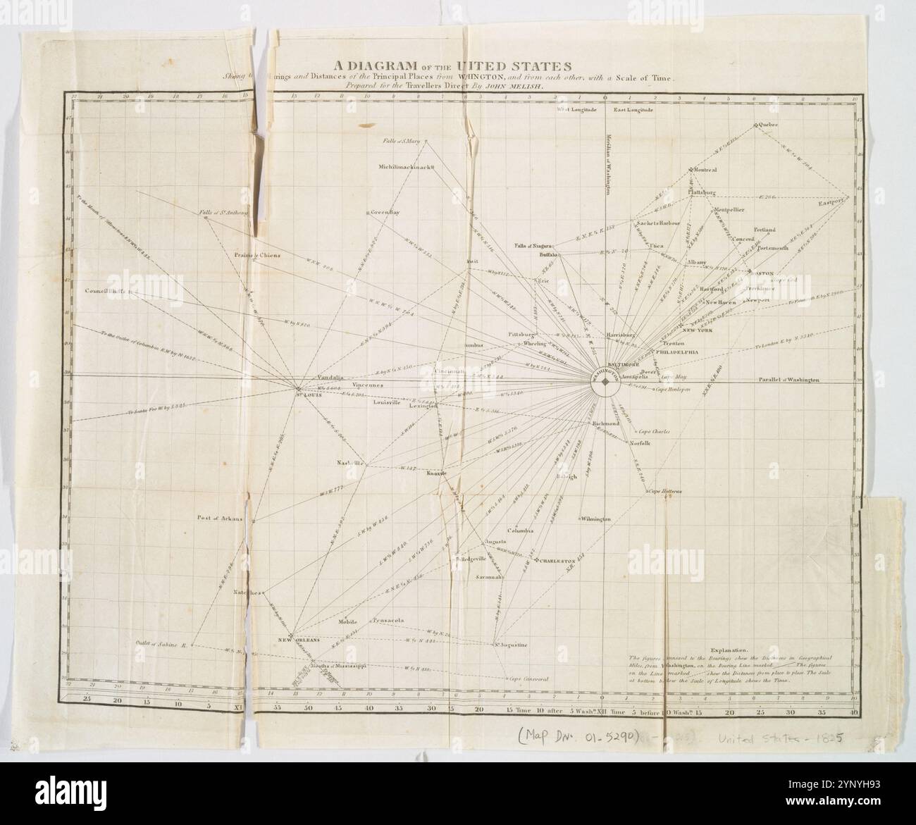 United states map scale hi-res stock photography and images - Alamy