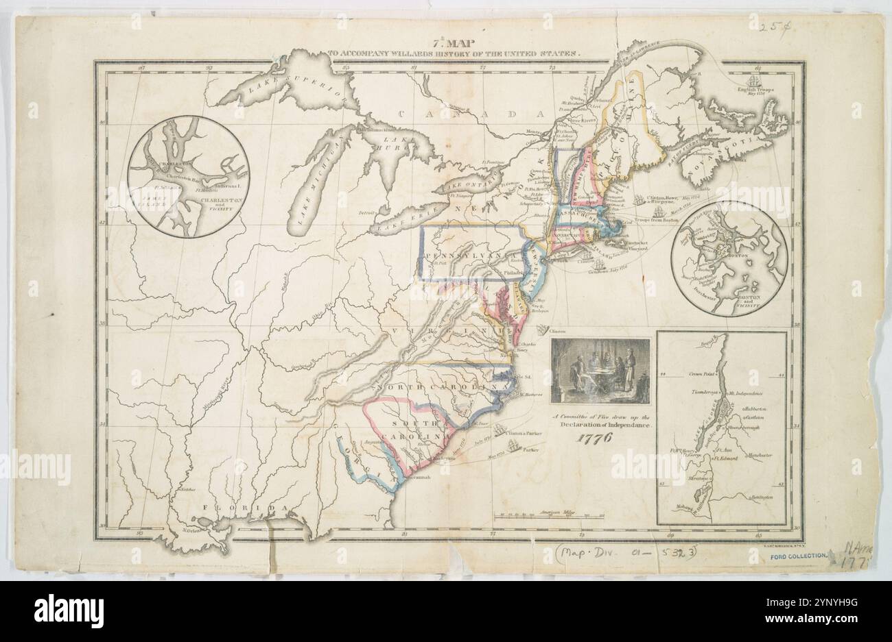 Willard map hi-res stock photography and images - Alamy