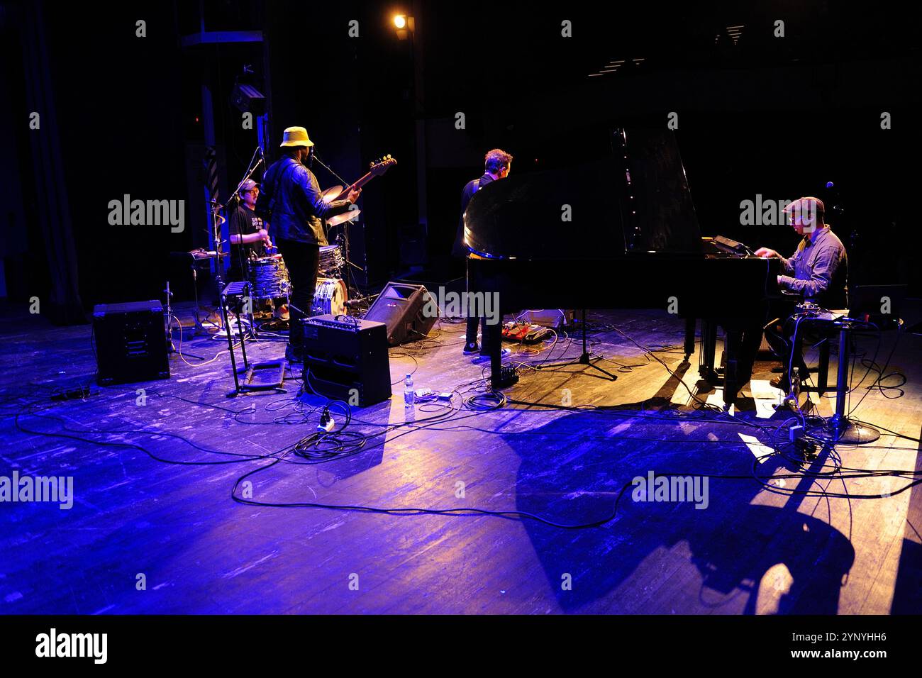 AARON PARKS LITTLE BIG, guitarist Greg Tuohey, bassist David Ginyard Jr ...