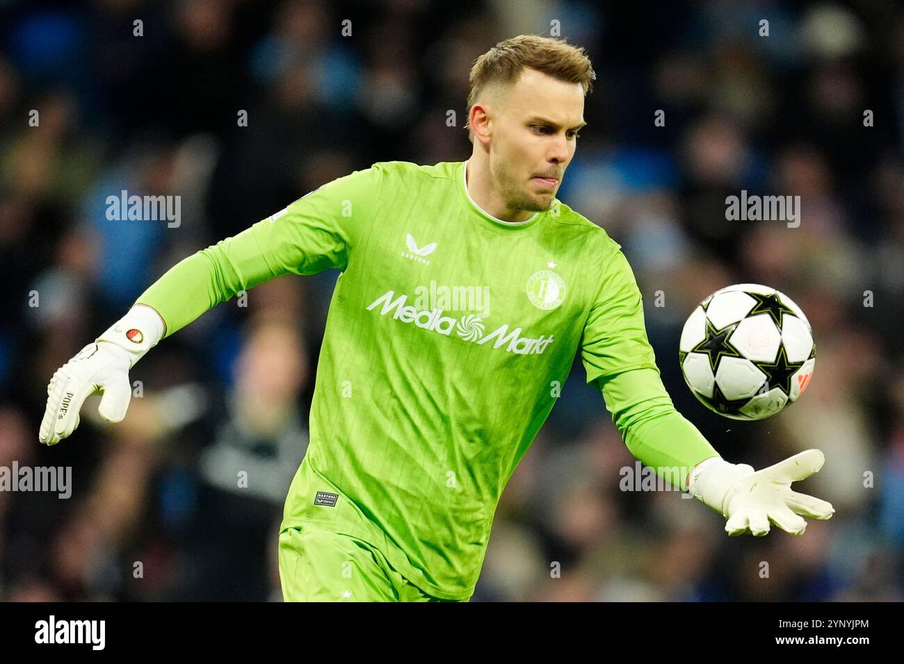 Feyenoord's Timon Wellenreuther during the UEFA Champions League ...