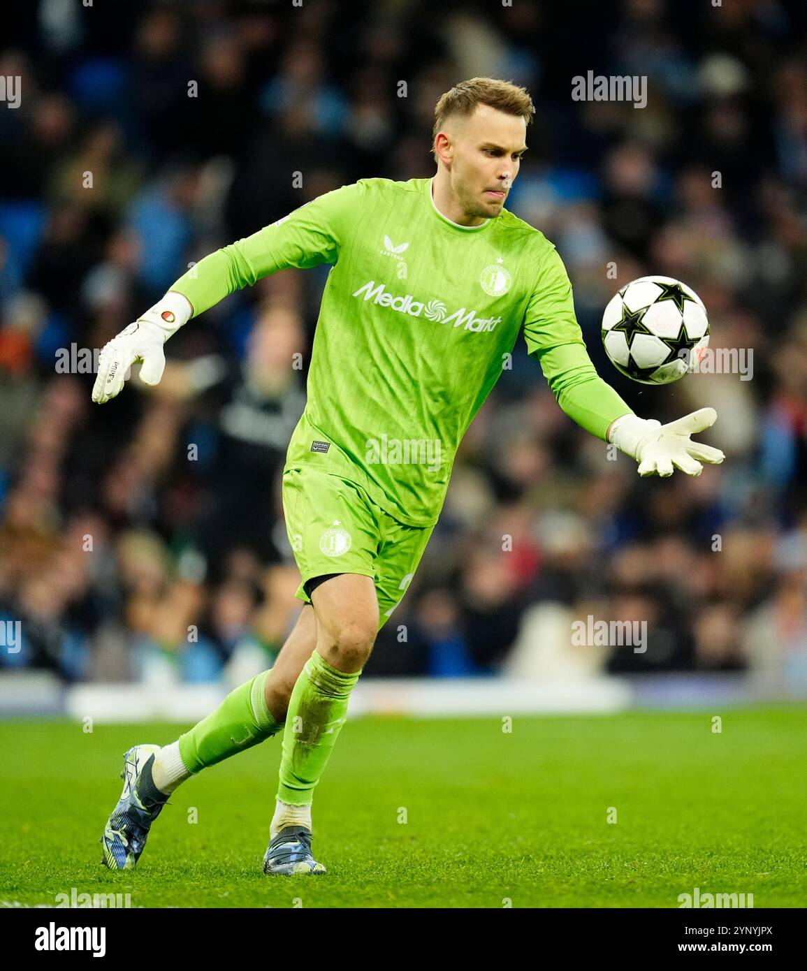 Feyenoord's Timon Wellenreuther during the UEFA Champions League ...