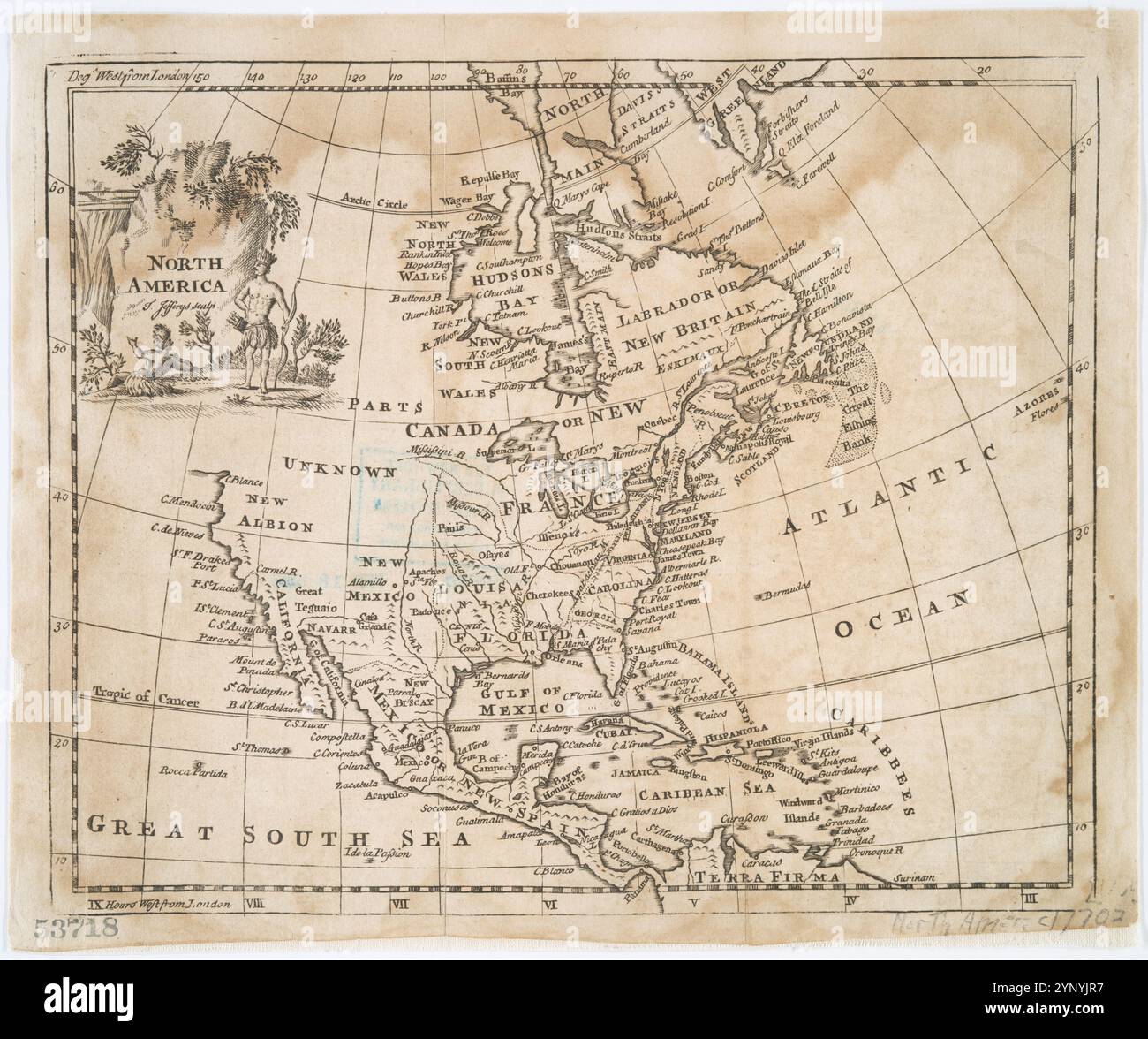 North america maps early works to 1800 hi-res stock photography and ...