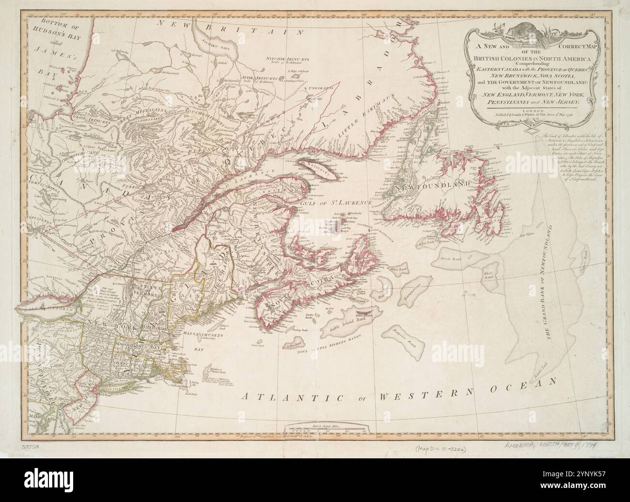 Newfoundland canada province map hi-res stock photography and images ...