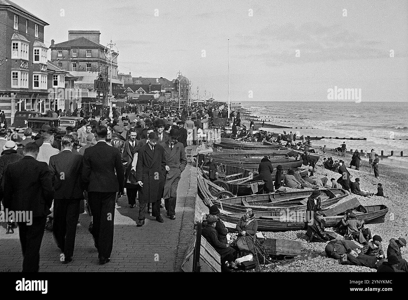 Summer strolling Black and White Stock Photos & Images - Alamy