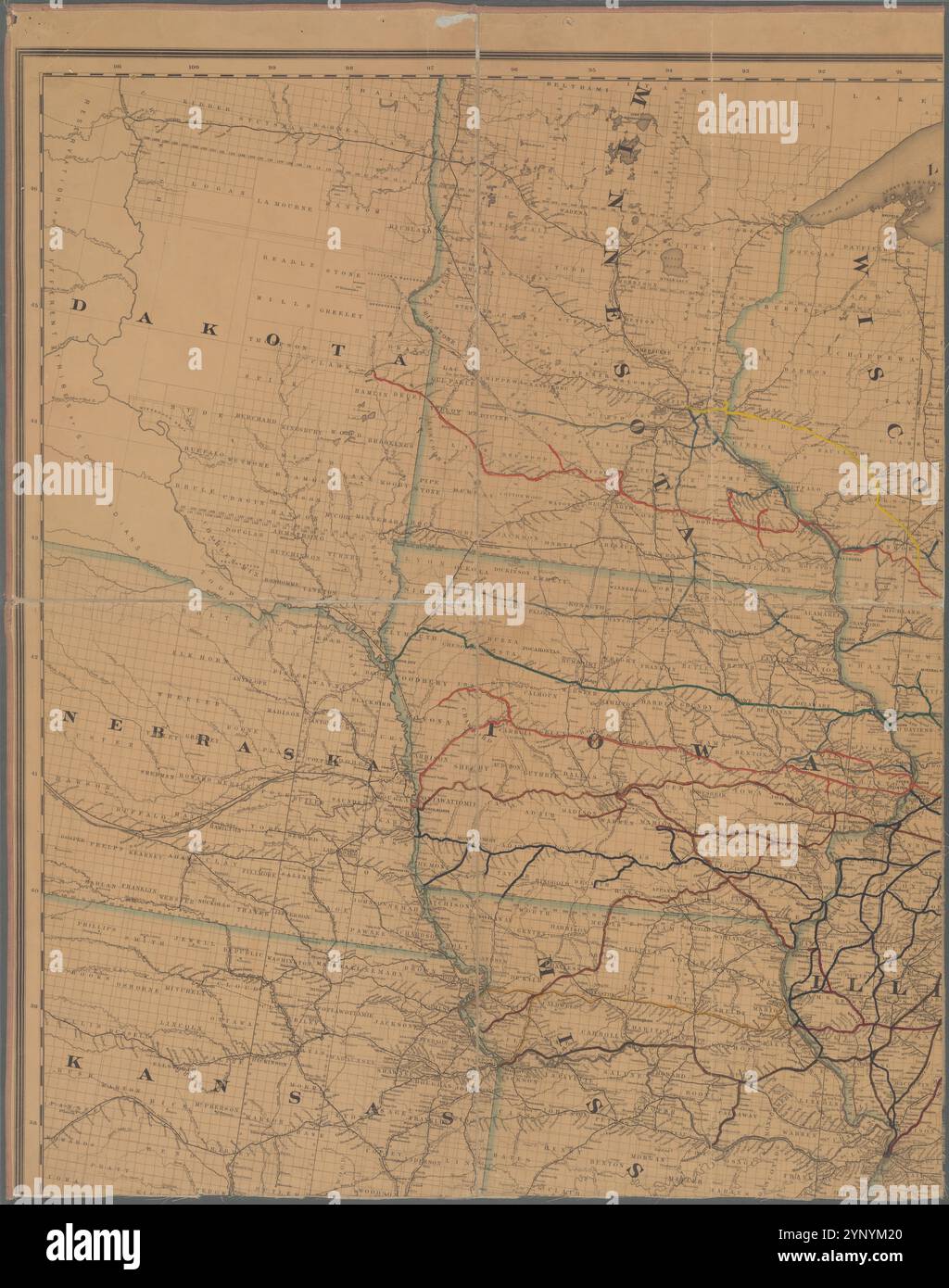 Colton map canada hi-res stock photography and images - Alamy