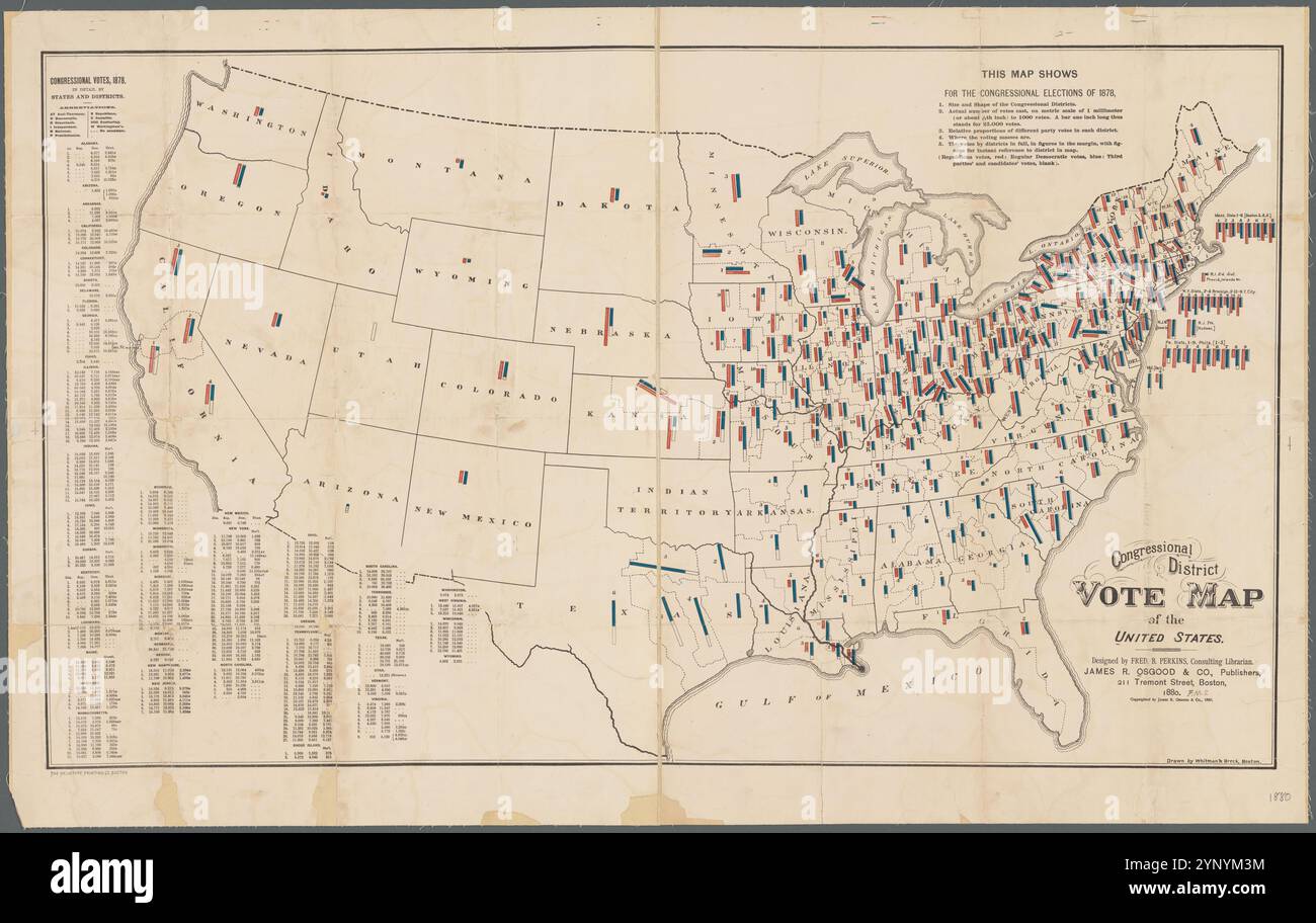Congressional district map hi-res stock photography and images - Alamy