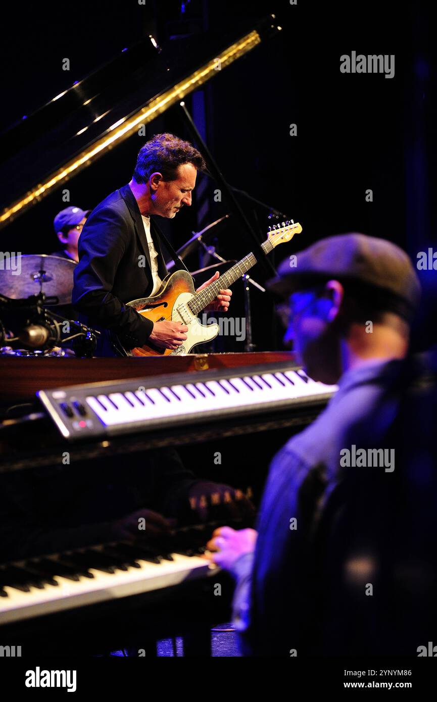 AARON PARKS LITTLE BIG, guitarist Greg Tuohey, bassist David Ginyard Jr ...