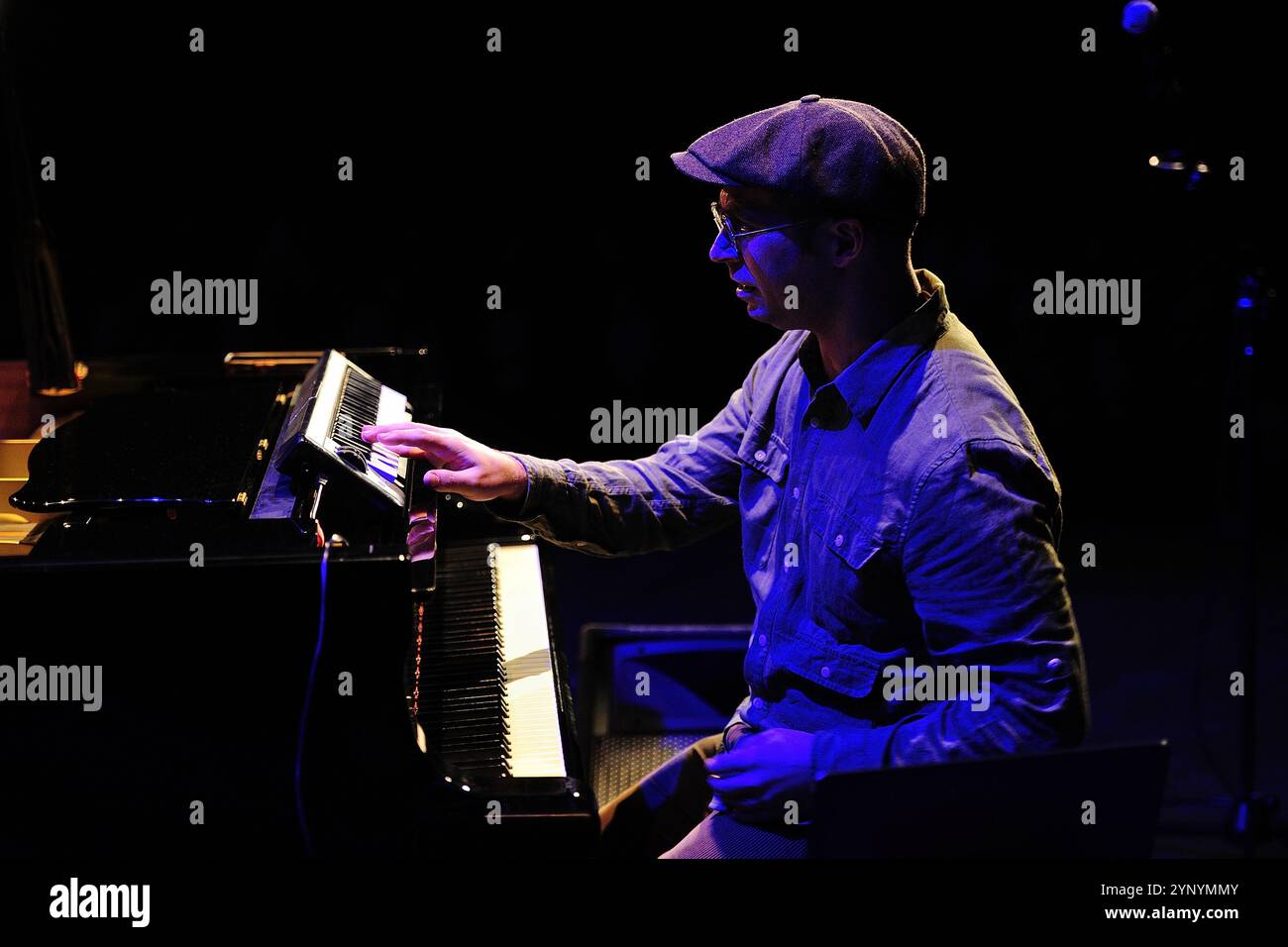 AARON PARKS LITTLE BIG, guitarist Greg Tuohey, bassist David Ginyard Jr ...