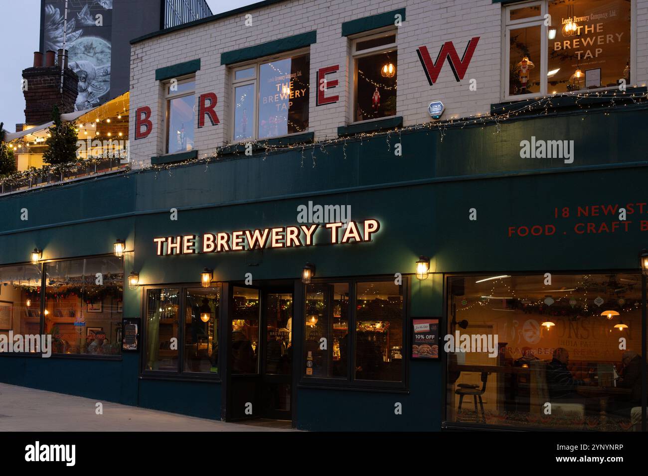 The Brewery Tap, New Station Street, Leeds Stock Photo - Alamy